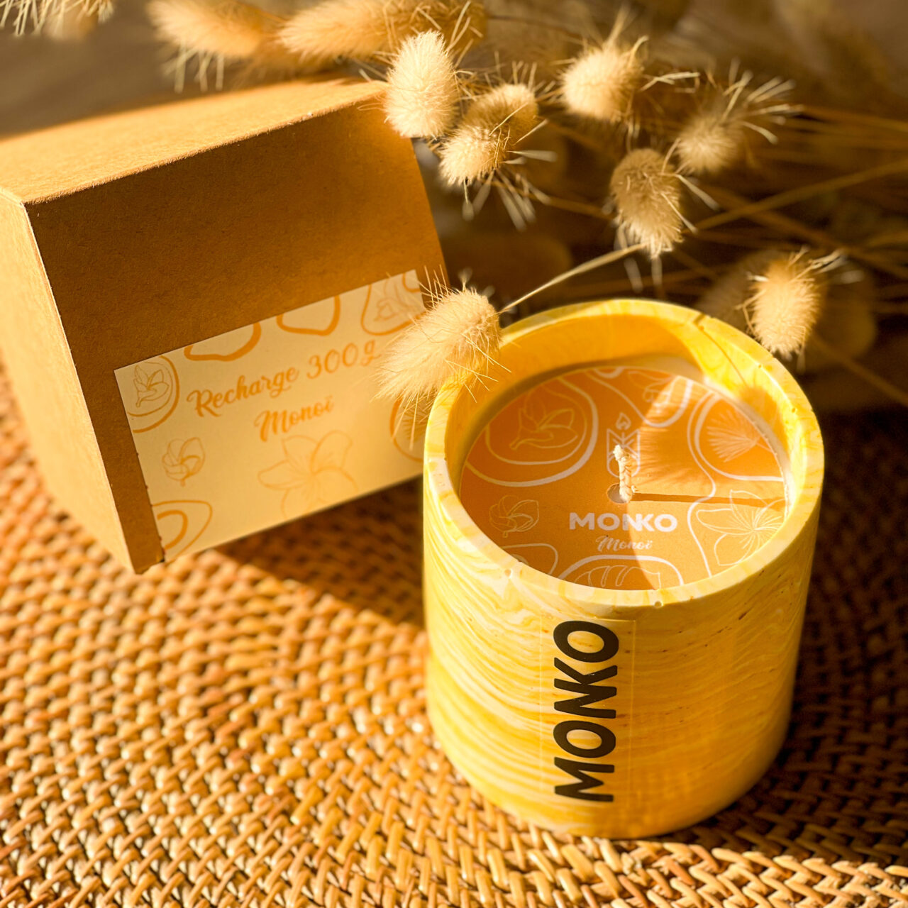 Monko | Bougie rechargeable et écoresponsable